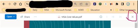 How To Hide The X Close Option On A Pdf Opened In Sharepoint
