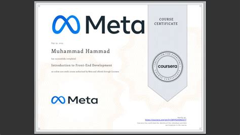 Muhammad Hammad On Linkedin I Am Happy To Share That I Have Obtained A