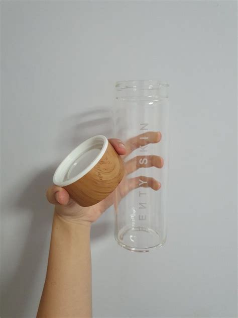 Limited Edition Fenty Skin By Rihanna Glass Water Bottle 500ml