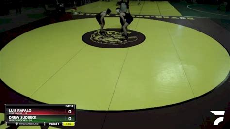 160 Lbs Semis And 1st Wrestleback 8 Team Luis Rapalo Pine Island Vs