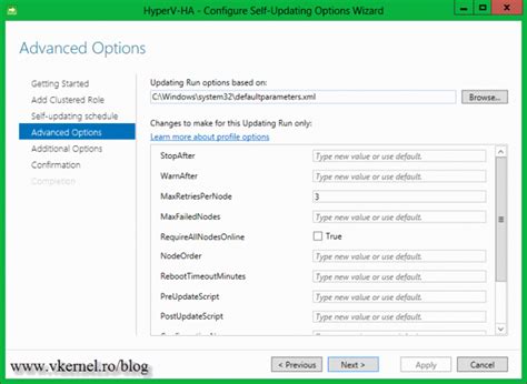 Configuring Cluster Aware Updating In Server Adrian Costea S Blog