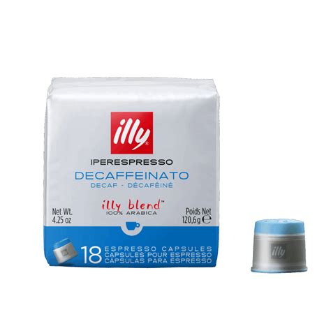 Illy Decaffeinated Classico Iperespresso Coffee Capsules Medium Roast