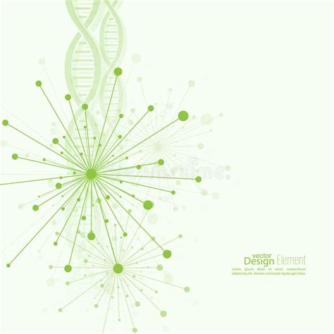 Array With Dynamic Emitted Particles Stock Vector Illustration Of