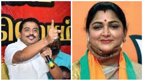 Dmks Saidai Sadiq Booked For Sexist Remark Against Bjp Leader Khushbu