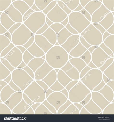 Vector Golden Seamless Pattern Thin Curved Stock Vector Royalty Free 1192898875 Shutterstock