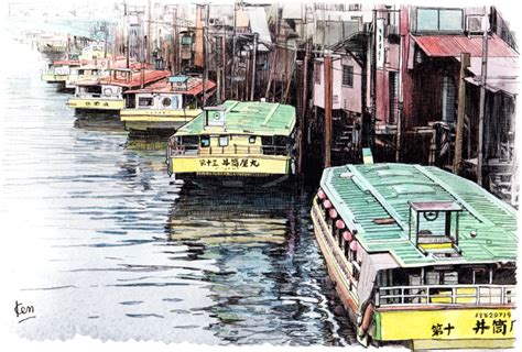 水彩画 心のしみる日本の風景 水彩風景画 描き方 水彩 水彩風景画