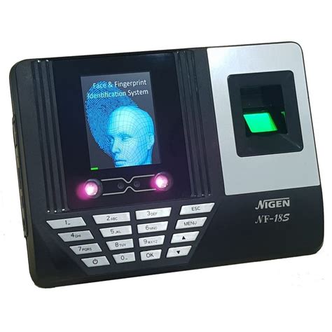 Nigen Face Recognition And Fingerprint Time Attendance Machine Nf 18s Nigen Face Recognition