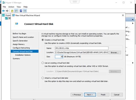 Failover Cluster High Availability Hyperv Window Server 2019