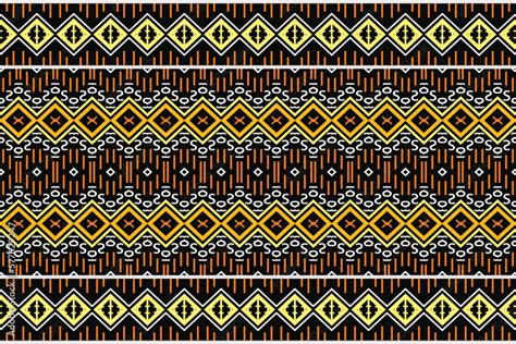Seamless Indian Ethnic Pattern Traditional Pattern Design It Is A Pattern Geometric Shapes