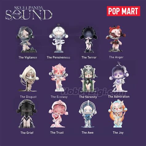 Pop Mart Blind Box Skullpanda The Sound Series Original Box Of 12