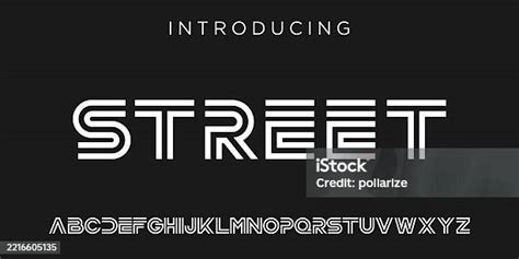 크리 에이 티브 로고 현대 알파벳 추상 디지털 기술 글꼴 타이포그래피 기술 전자 영화 디지털 음악 미래 로고 크리 에이 티브 글꼴 벡터 일러스트 레이 션 개체 그룹에 대한