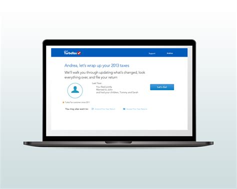 TurboTax Online Homepage UX Design Project