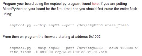 How To Install Micropython On An Esp32 Microcontroller Python For Undergraduate Engineers