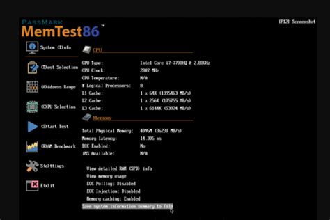 Memtest86下载 内存检测软件passmark Memtest86 V106 Build 3000 Pro 绿色免费版 下载 脚本之家