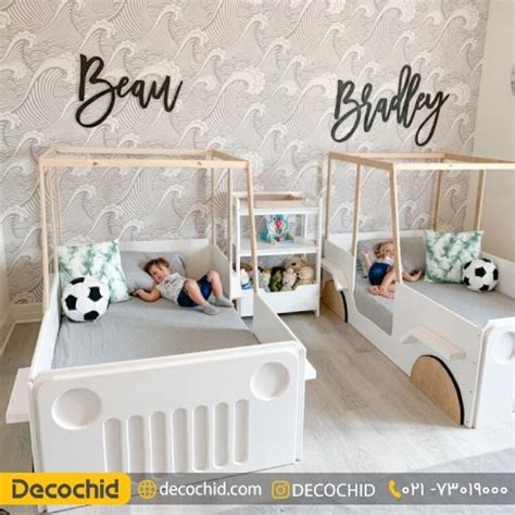 45 مدل تخت خواب پسرانه شیک و جدید 2024 دکوچید