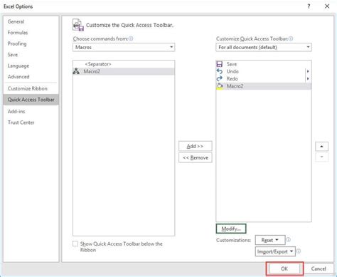How To Add A Macro To The Toolbar In Excel Myexcelonline