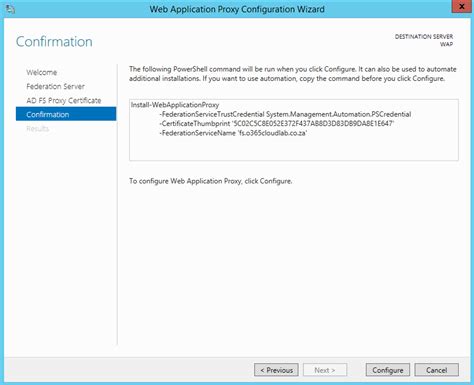How To Configure ADFS Web Application Proxy For ADSF Experts Exchange