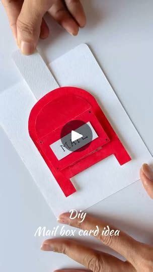 57k Views · 3k Reactions Diy Mail Box Card Idea Mailbox Diy Art Handmade Tidea Ts