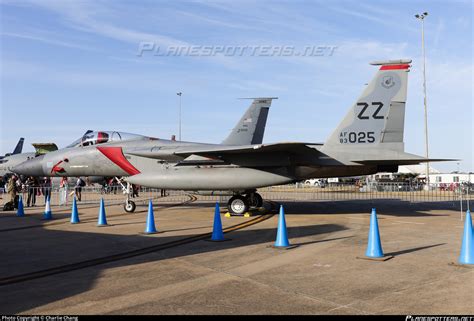 83 0025 United States Air Force Mcdonnell Douglas F 15c Eagle Photo By