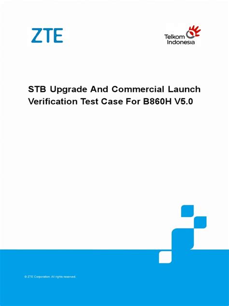 0409 Version Stb Test Case For B860h V5 0 Atv10 Pdf Video On Demand Set Top Box