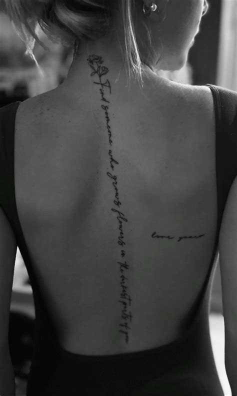 Zach Bryan Tattoo Spine Tattoos For Women Writing Tattoos Spine Tattoos