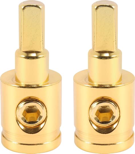 4 0 Gauge Wire Reducer 2pcs Power Cable Terminals Amp Input Wire Reducer Adapter