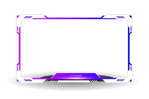 Live Stream Gaming Panel Design Png