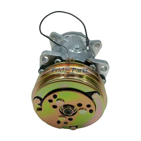 Sanden Sd510 Ac Compressor 9125 9704118 For New Holland Tractor 1156v