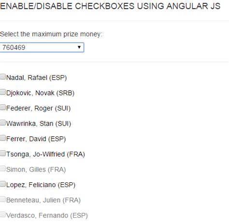 Angular JS Conditional Enable Disable Checkboxes