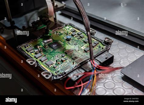 Detail Of Car Ecu Bench Reading Method For Remapping And Power Increase Tuning Car Ecu