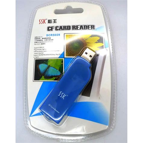 SSK SCRS028 CF Card Reader USB CFI CFII Extreme CF Shopee Malaysia