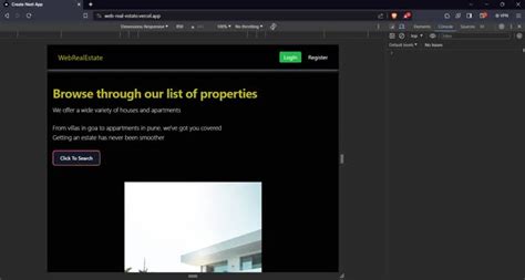 New Real Estate Website Created By Nextjs And Mongodb Vishal Rahangdale Posted On The Topic