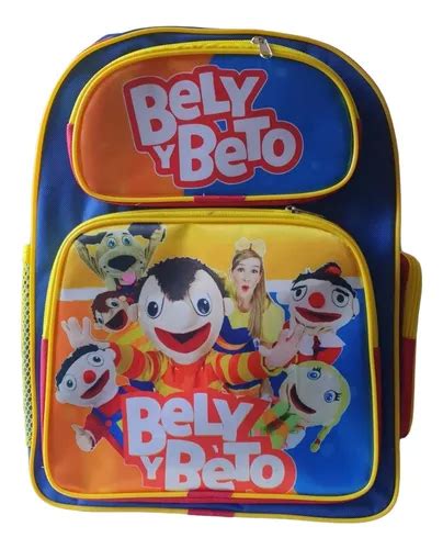 Mochila Escolar Kinder Bely Y Beto Env O Gratis