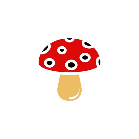 Mushroom Icon Vector Design Template Simple 40258530 Vector Art At Vecteezy