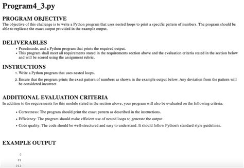 Solved Program43pyprogram Objectivethe Objective Of This