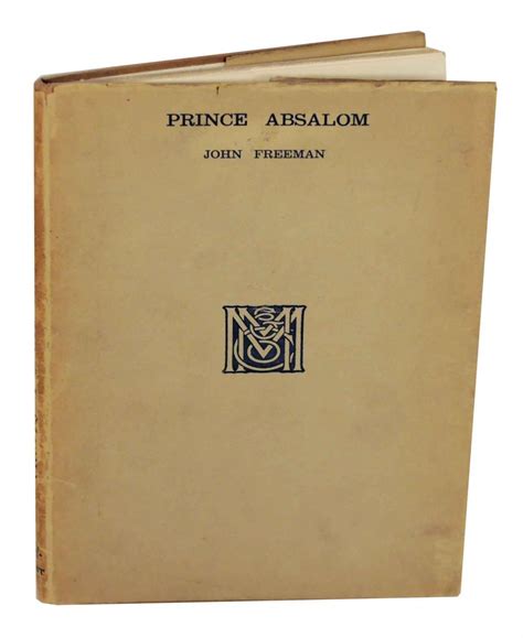 Prince Absalom By Freeman John 1925 Jeff Hirsch Books Abaa