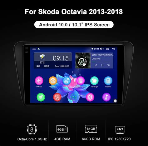 10car Radio Stereo Android 10 Head Unit Carplay 4g For Volkswagen Skoda Octavia 3 A7 2013 2018