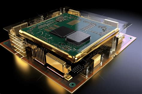 芯片的内部工作原理图片素材 正版创意图片600130689 摄图网