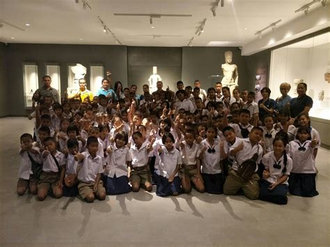 วันศุกร์ที่ ๖ กันยายน ๒๕๖๒ พิพิธภัณฑสถานแห่งชาติ ปราจีนบุรี ต้อนรับคณะครูและนักเรียนจากโรงเรียน