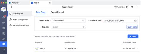 Menggunakan Admin Laporan Dalam Laporan