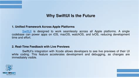 Ppt Exploring Swiftui The Future Of Ios Ui Design Powerpoint Presentation Id13805995