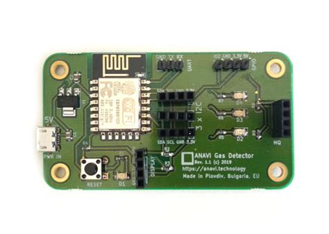 Anavi Open Source Wireless Gas Detection System Geeky Gadgets