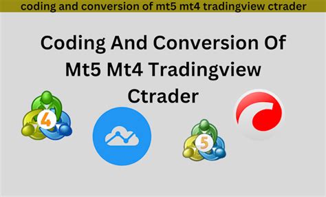 Codifica E Conversione Di Mt5 Mt4 Tradingview Ctrader