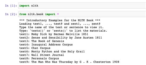 Nltk Hello World Python Example Analytics Yogi