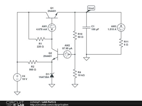 Lab6 Part1 B CircuitLab
