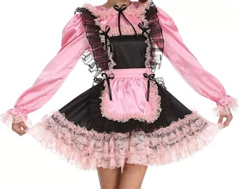 Сексуальная Розовая тонкая атласная короткая юбка с длинными рукавами для девушек черная юбка с