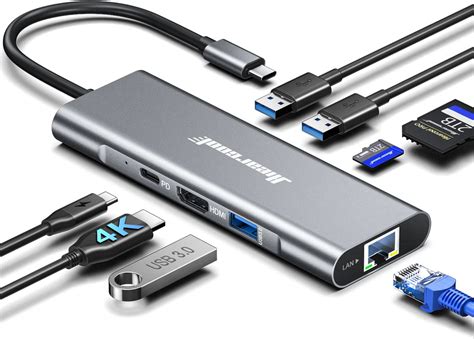 Hiearcool Usb C Hub Ethernet 4k 60 Usb C To Desertcart Bangladesh