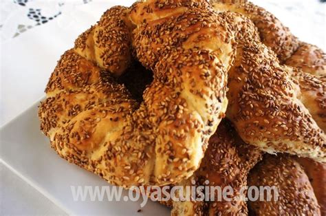 Gevrek Simit Bagel Recipes Food