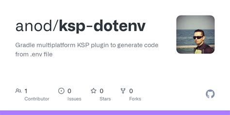 Github Anodksp Dotenv Gradle Multiplatform Ksp Plugin To Generate
