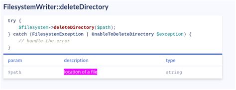 Documentation Terminology Issue 1418 Thephpleague Flysystem GitHub